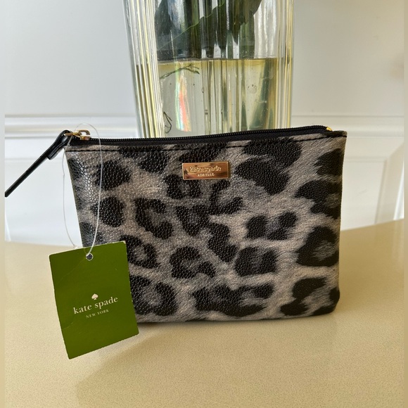 kate spade | Bags | Kate Spade Leopard Print Small Pouch | Poshmark